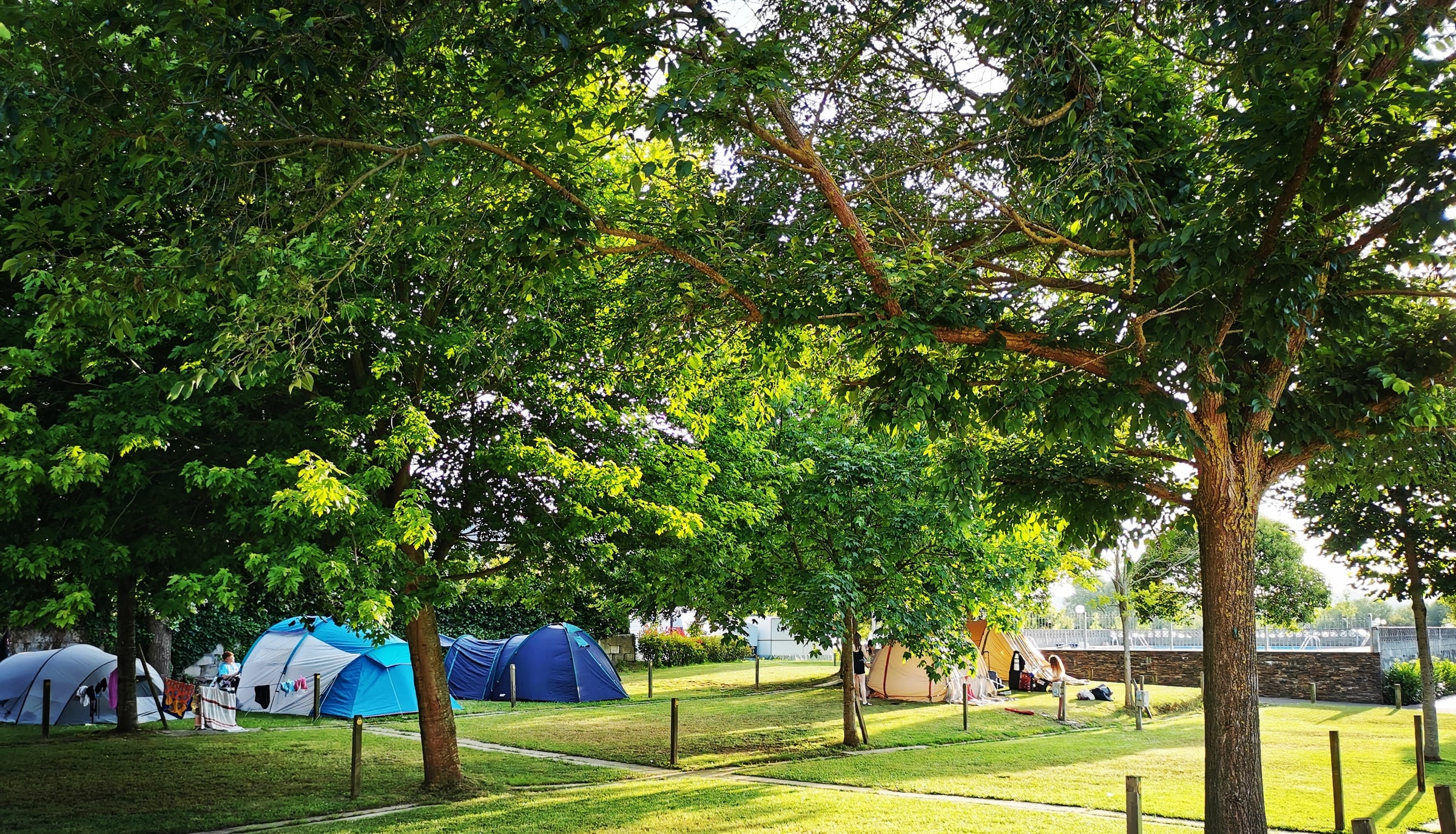 Zona de acampada joven - Camping Argos Noja